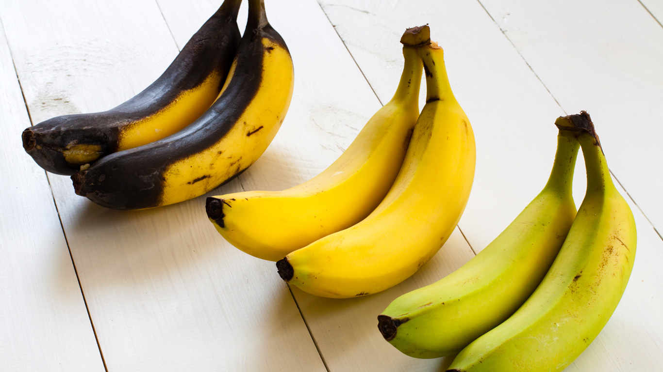 Grün oder gelb – in welchem Reifezustand sollte man eine Banane essen ...